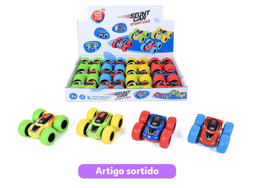 Veiculo Stunt Car One Two Fun Modelo Sortido | Auchan