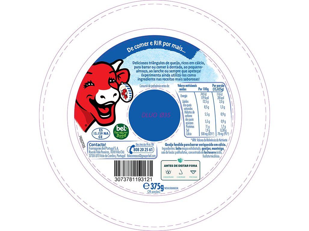 Queijo A Vaca Que Ri Porções 375g | Auchan