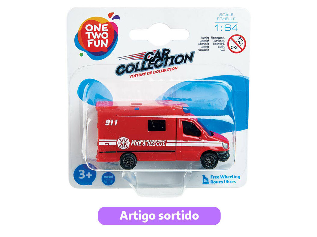Veículo Miniatura One Two Fun Modelos Sortidos | Auchan
