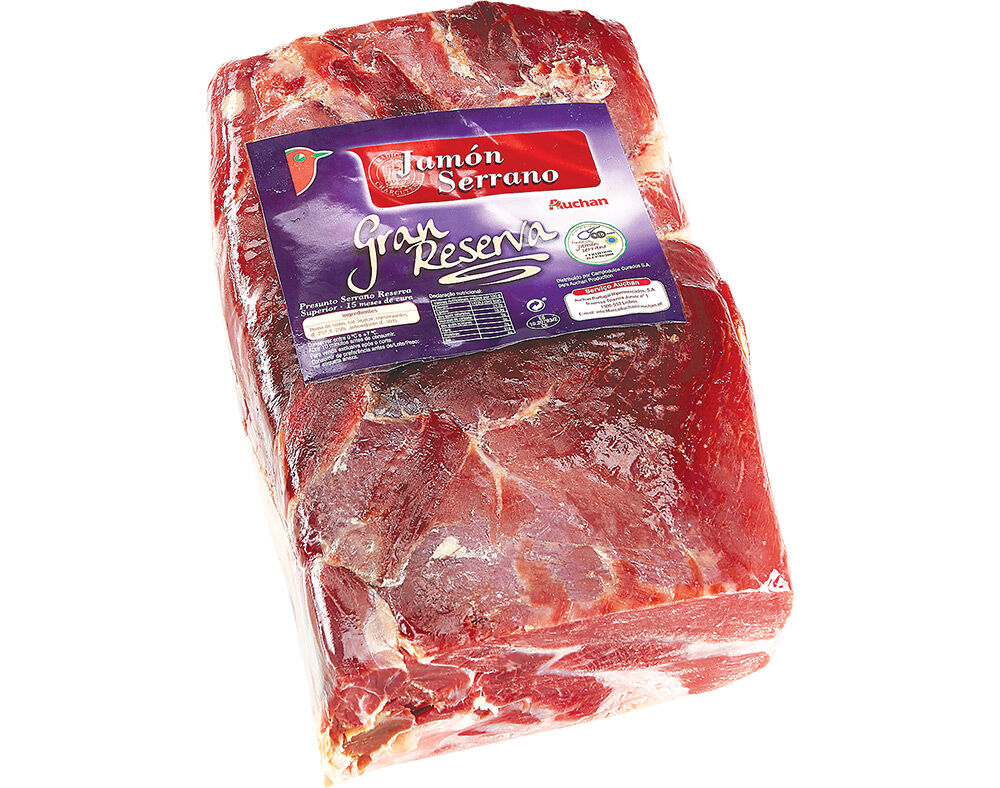 Centro Presunto Serrano Auchan Grande Reserva Sem Osso 15 Meses De Cura ...