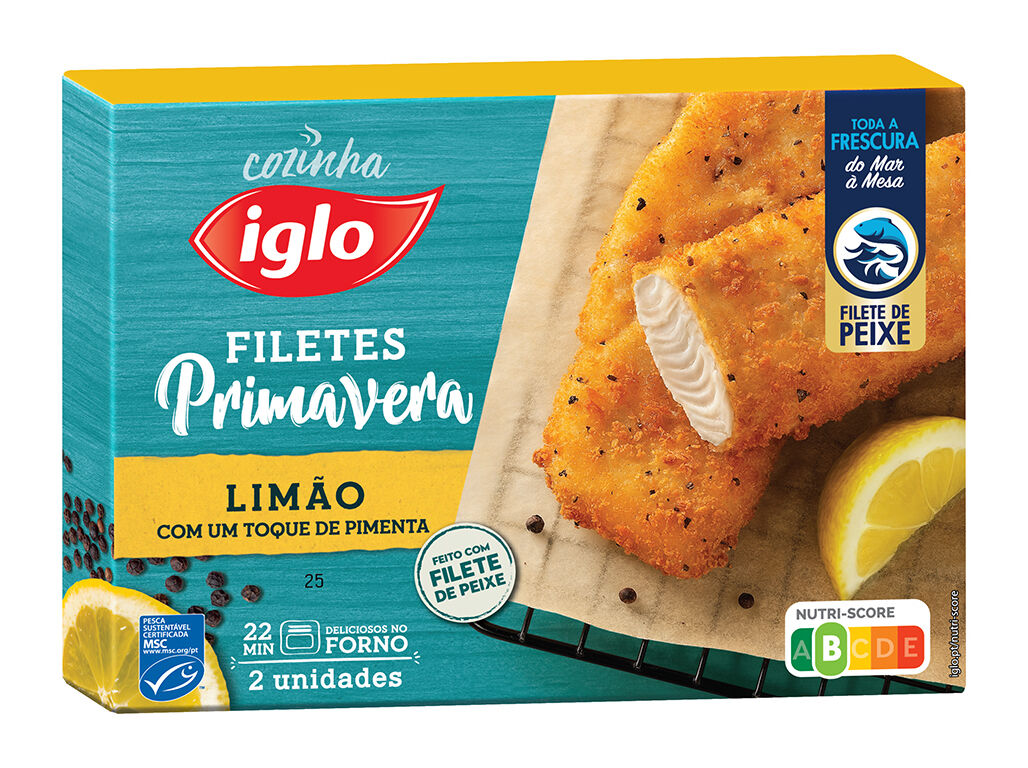 Filetes Iglo Primavera Limão 225g | Auchan