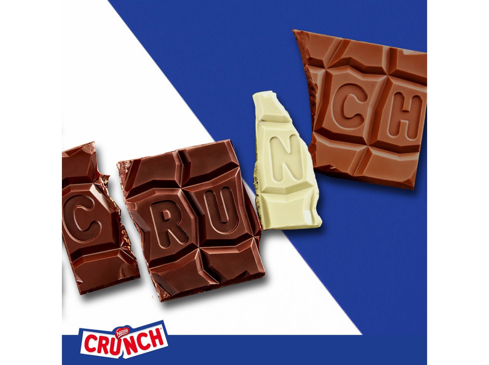 Chocolate Nestlé Crunch White 100g | Auchan