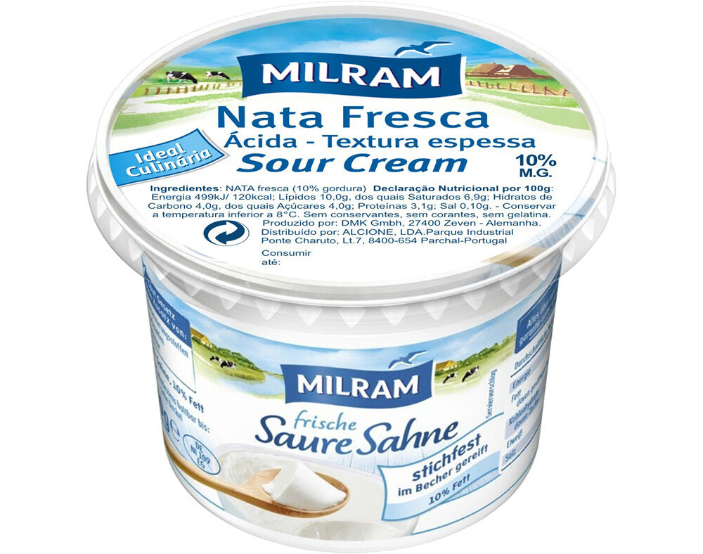 Nata Fresca Ácida Milram 250g | Auchan