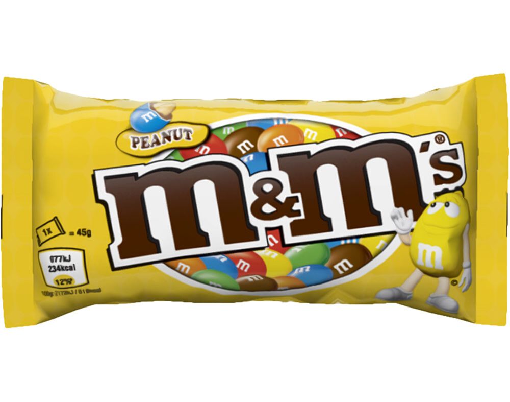 Chocolate M&m's Amendoim Single 45g | Auchan
