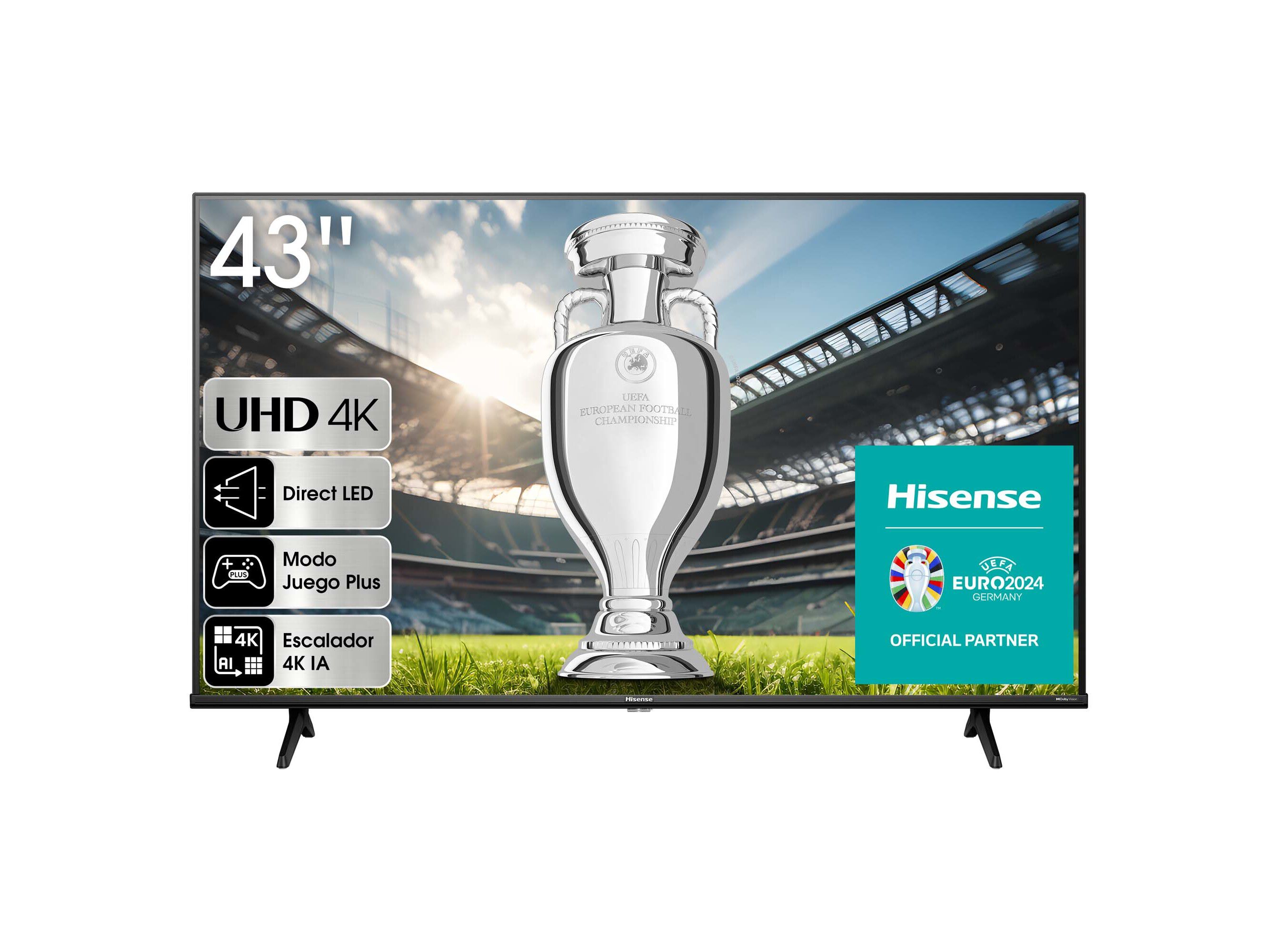 Tv Hisense 43a6k 4k Smart 43'' 109cm | Auchan