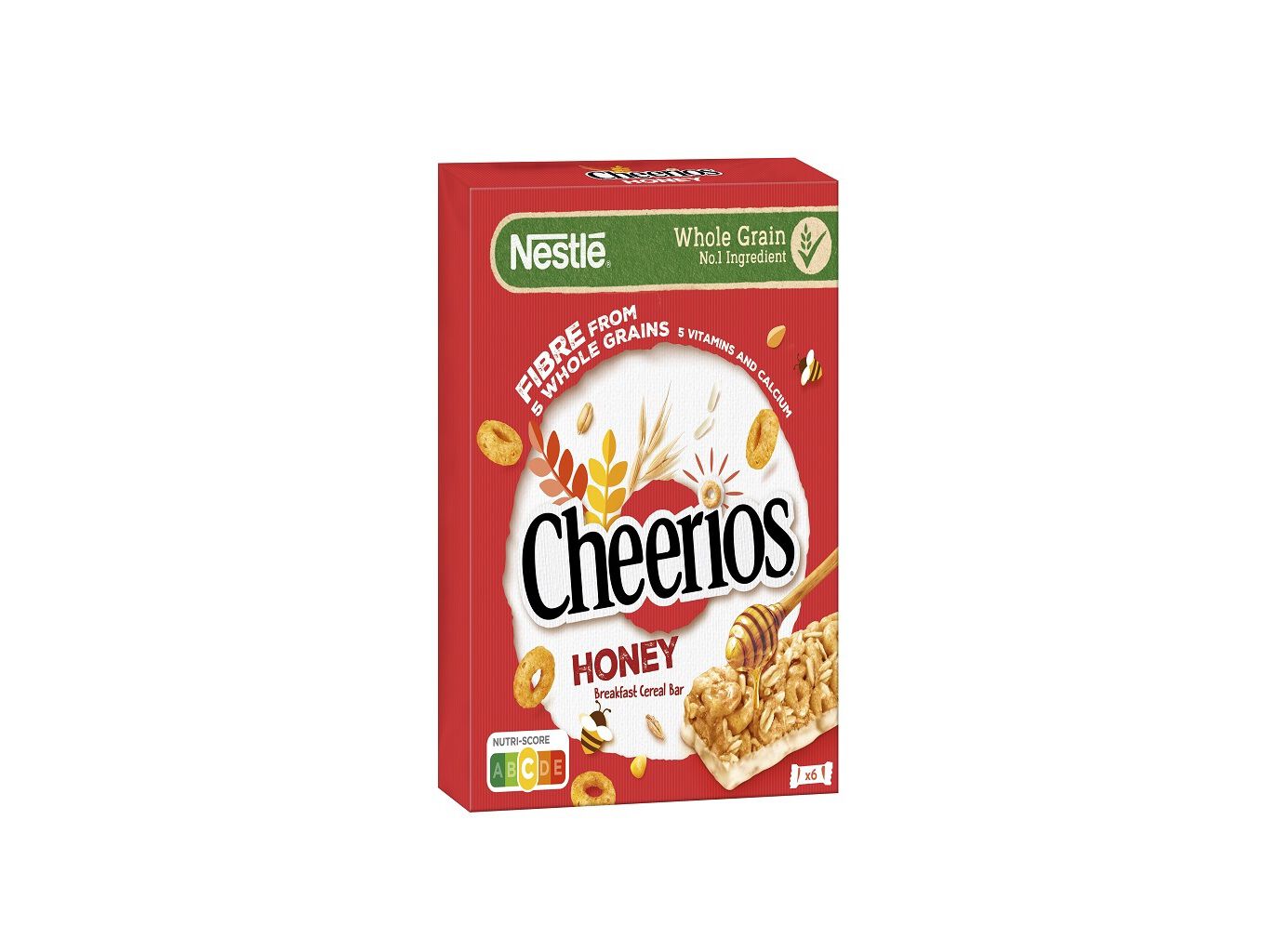 Barras Nestlé Cheerios Mel 132g 6un | Auchan