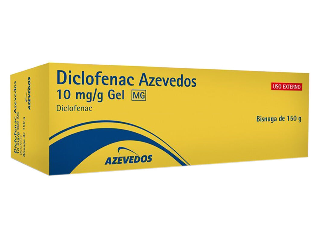 Gel Azevedos Diclofenac 10mg/g 150g | Auchan