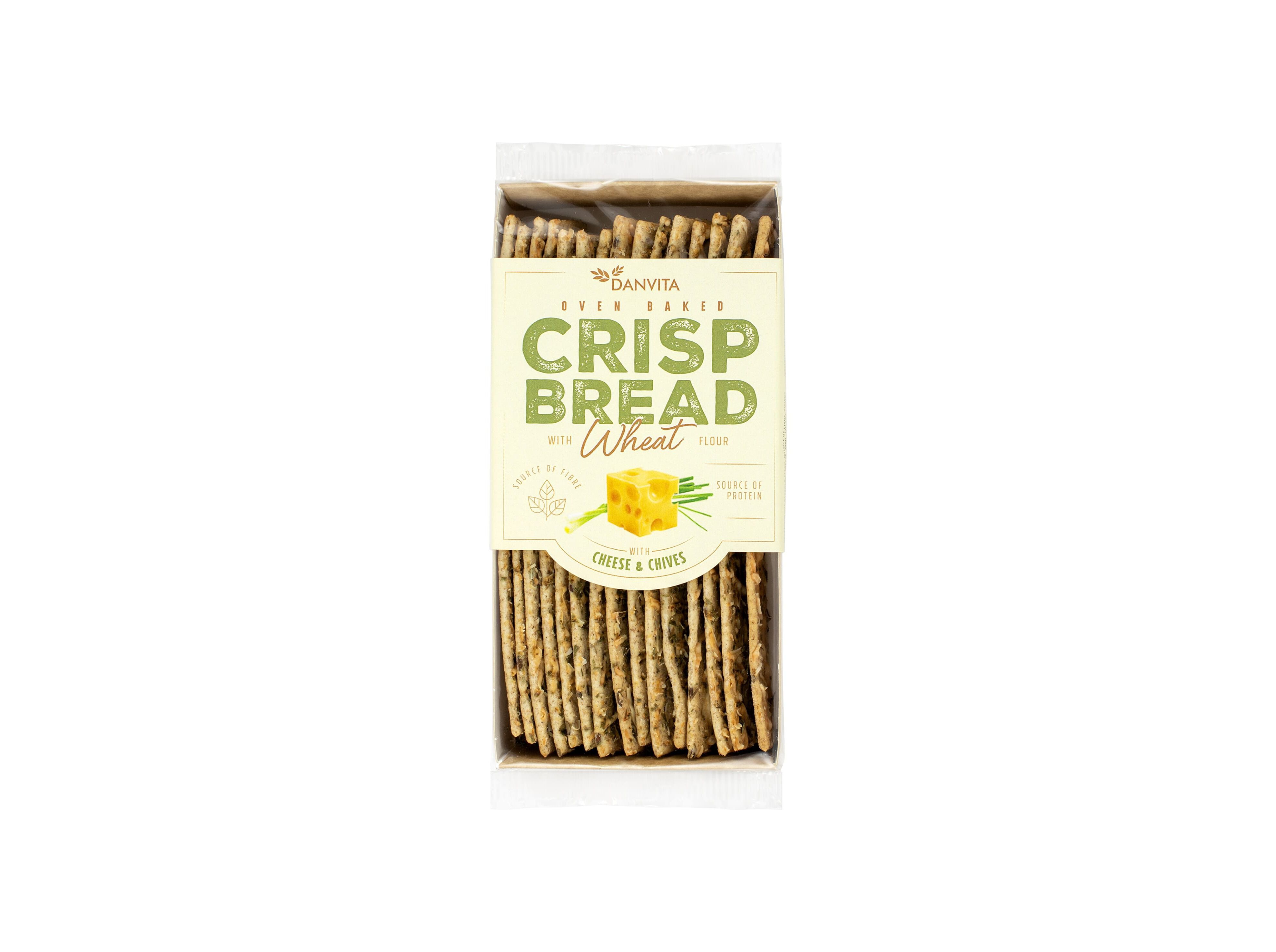 Tostas Crispbread Danvita Queijo E Cebolinho 130 G | Auchan