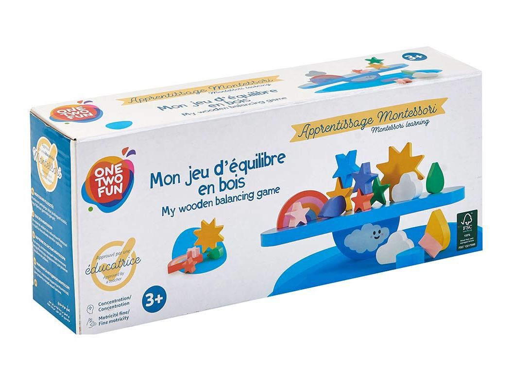 Jogo Baloiço One Two Fun Montessori | Auchan