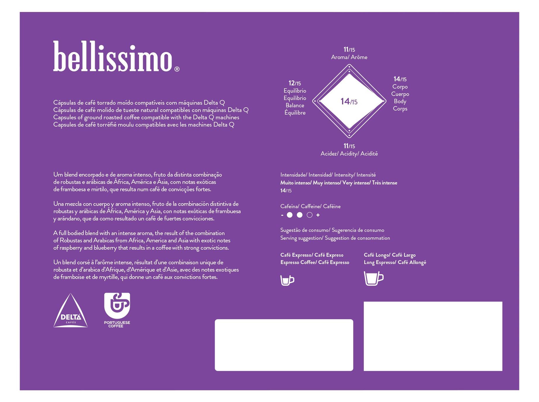 Cápsulas Café Bellissimo Aroma Supremo 30 Un | Auchan