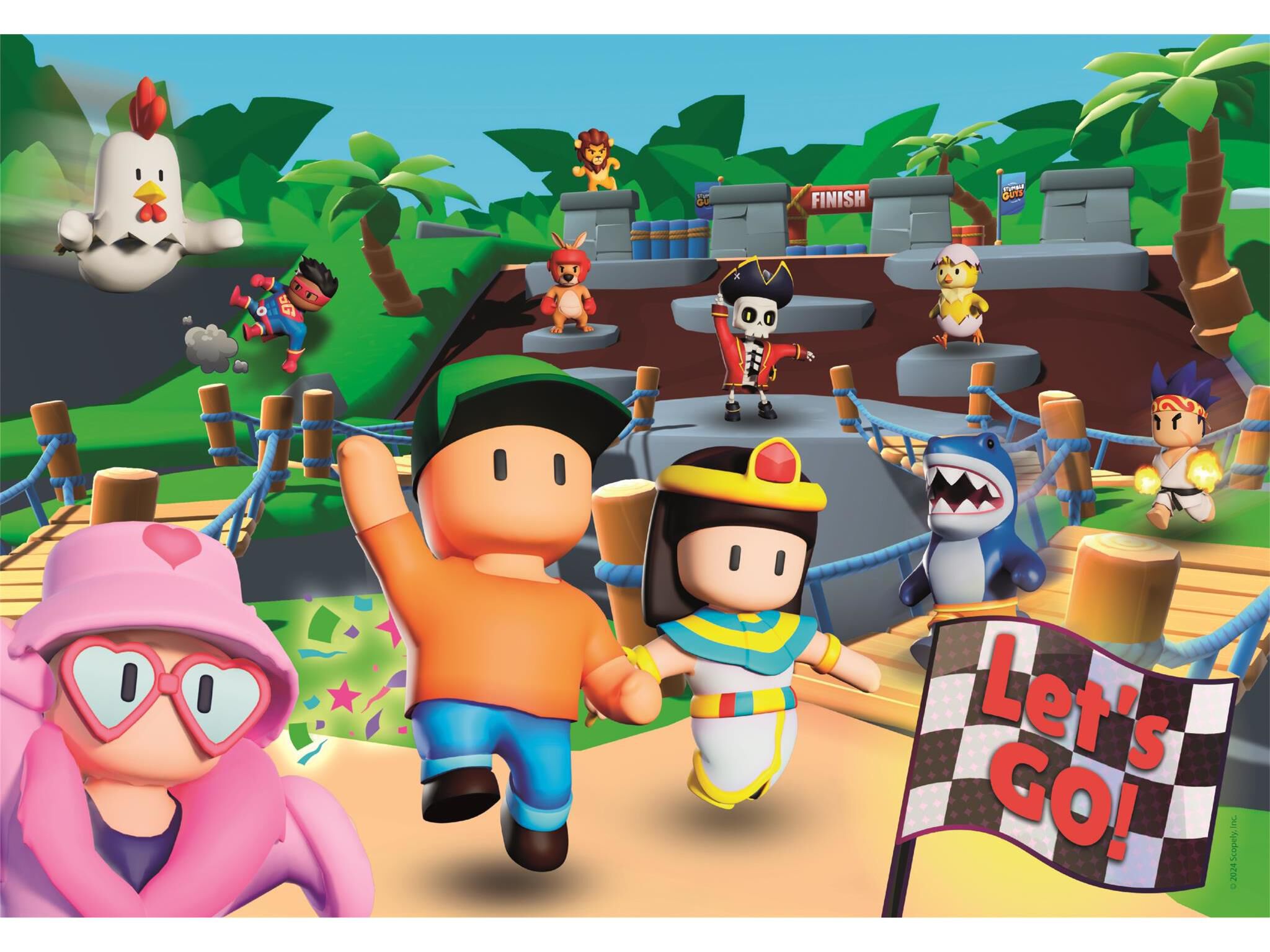 Puzzle Stumble Guys Clementoni 180 Peças | Auchan