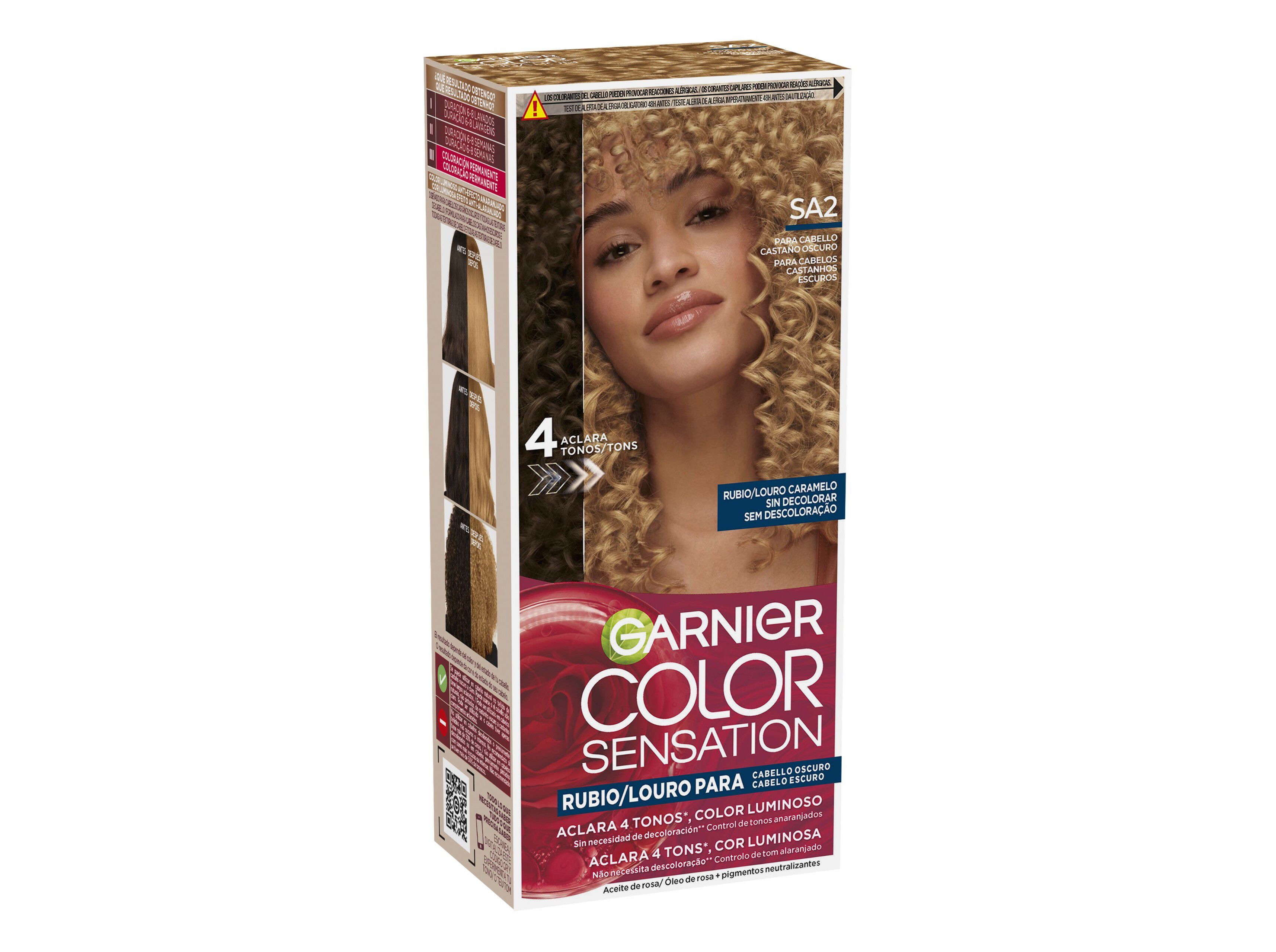 Coloração Color Sensation Sa2 Para Cabelos Castanho Escu | Auchan