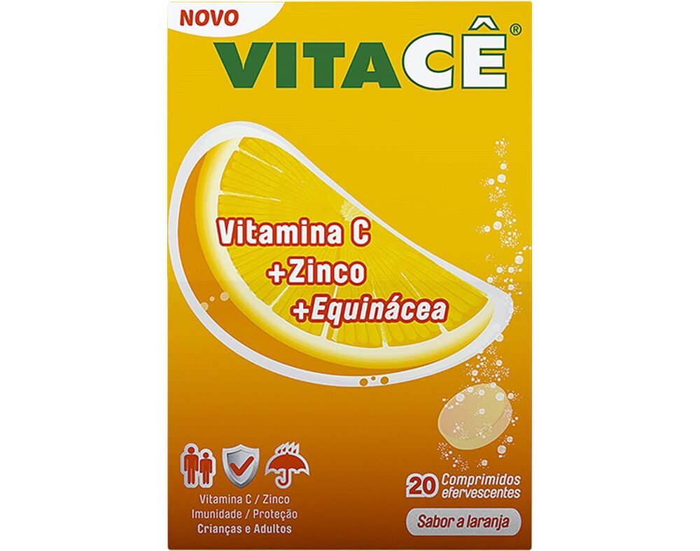 Suplemento Vitace 20 Comprimidos Efervescentes | Auchan