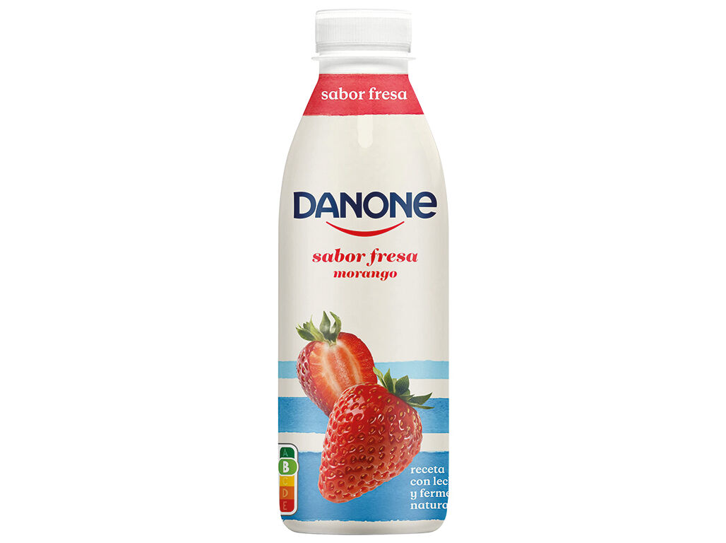 Iogurte Liquido Danone Morango 550g | Auchan