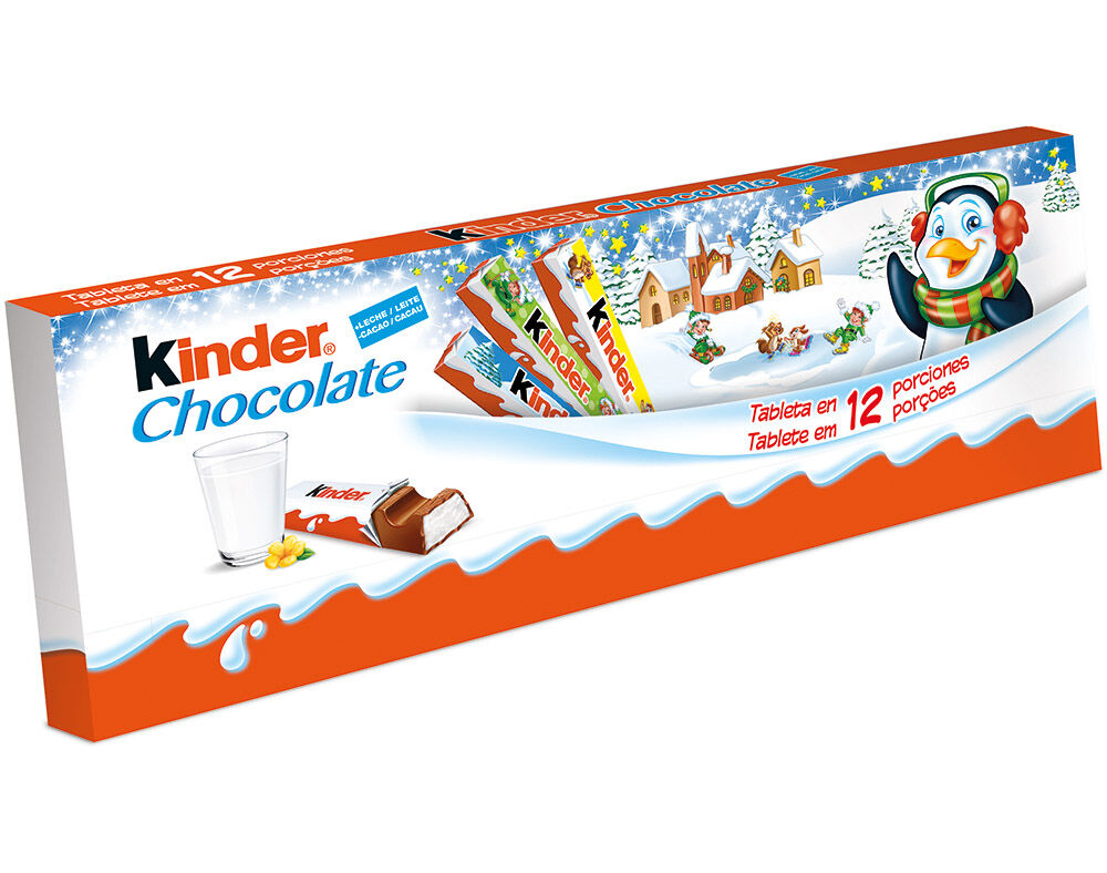 Chocolate Kinder Leite T12 | Auchan
