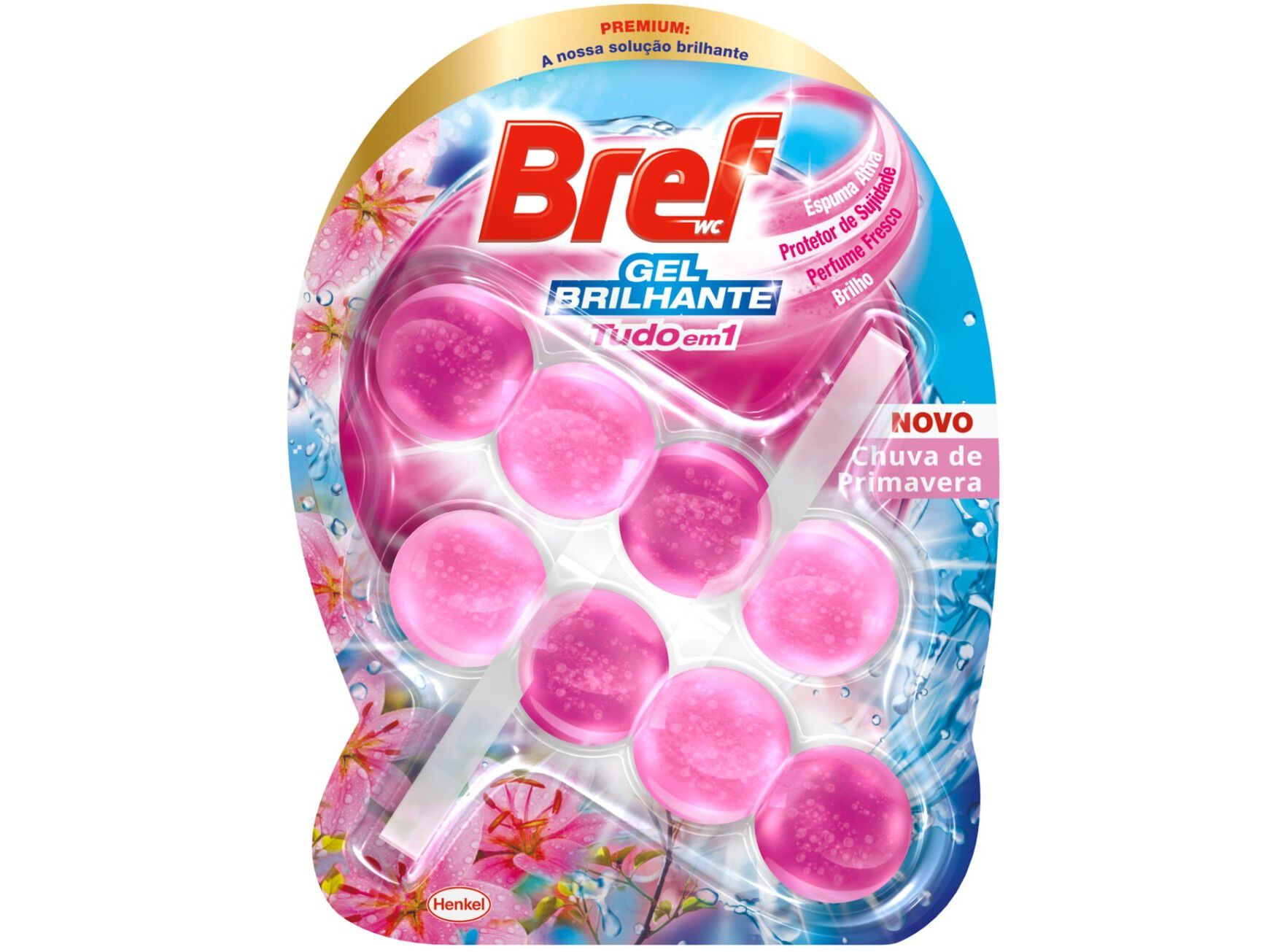 Bloco Sanitário Sonasol Bright Gel Spring Rain 2x42g | Auchan