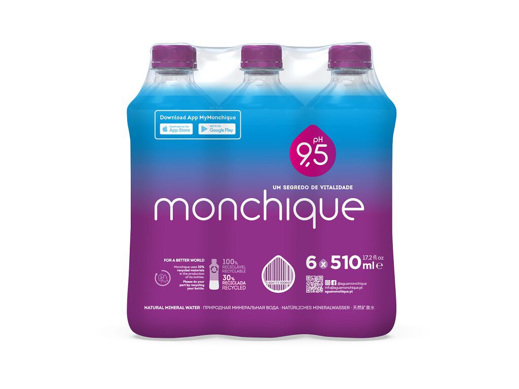 Água Monchique Mineral Natural 6x0.51l | Auchan