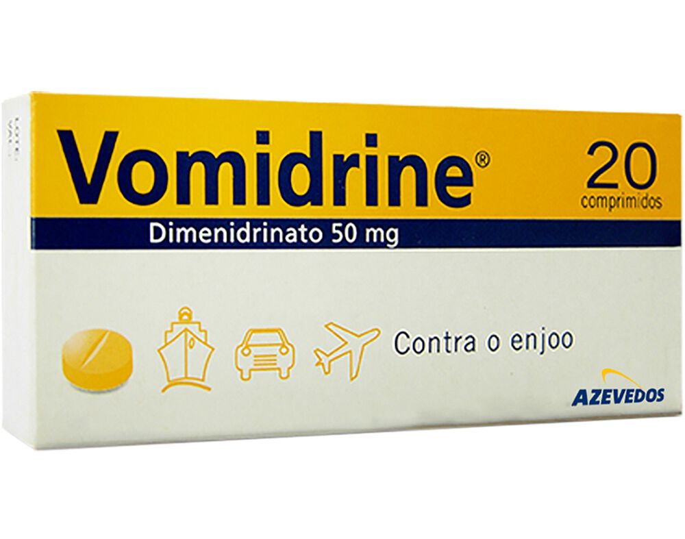 Comprimidos Vomidrine 50mg 20un | Auchan
