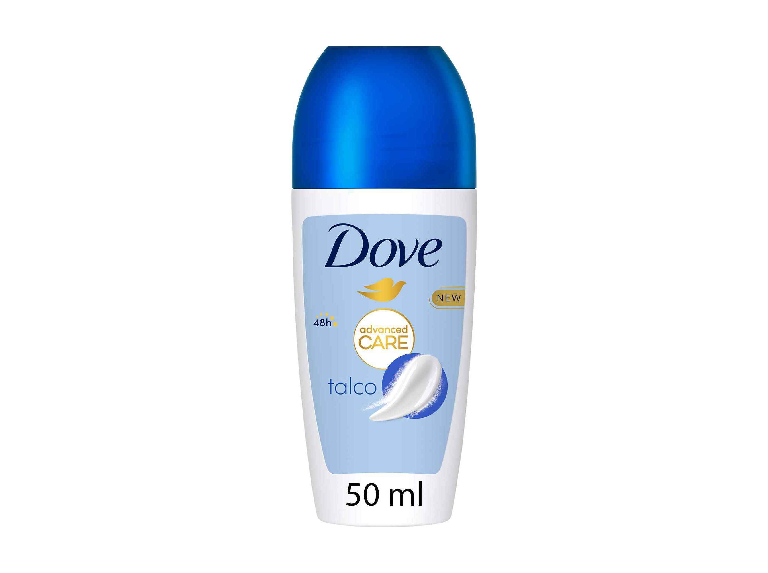 Desodorizante Roll On Dove Advanced Talc Soft 50ml | Auchan