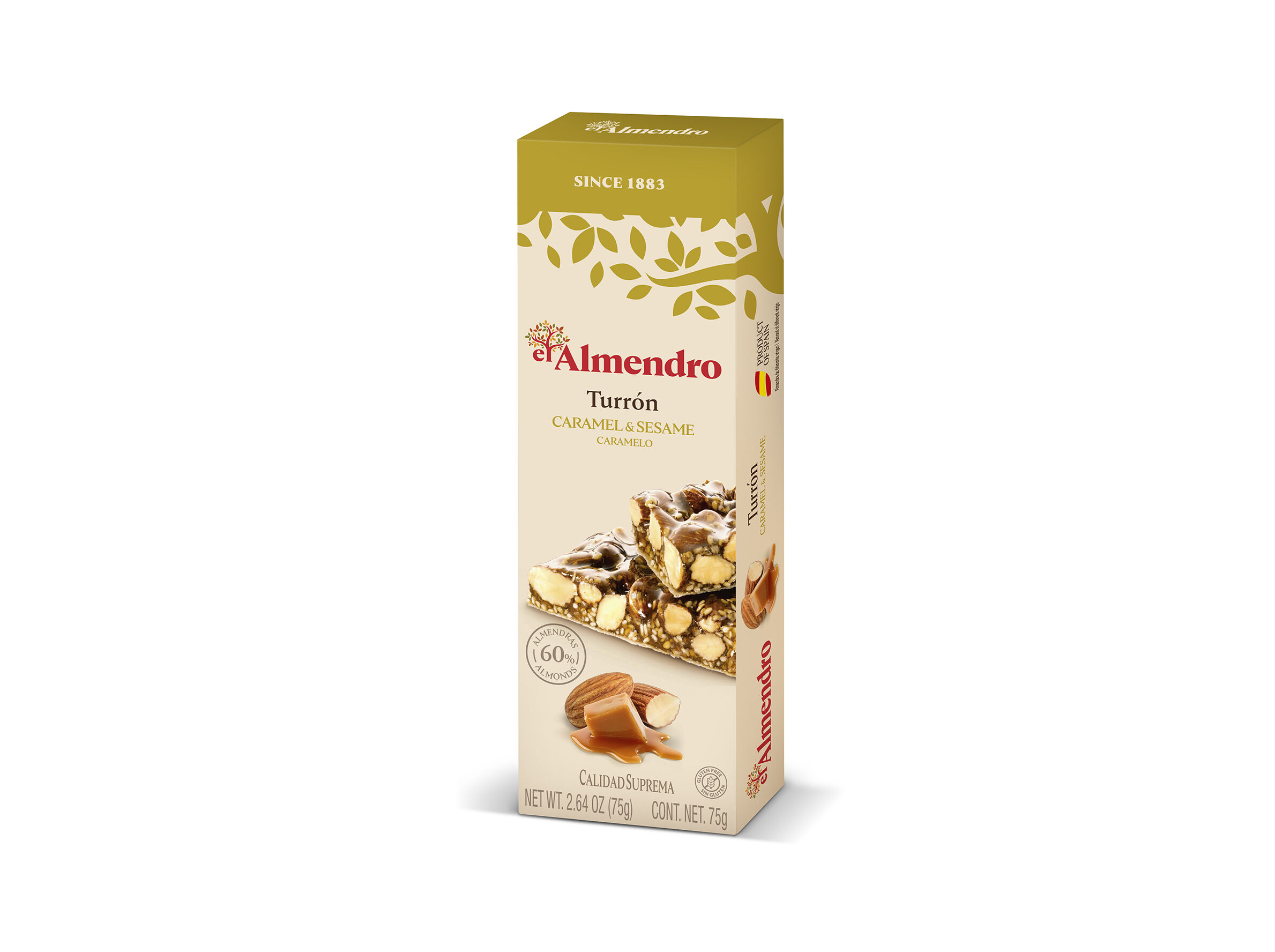 Torrão El Almendro Caramelo 75g | Auchan