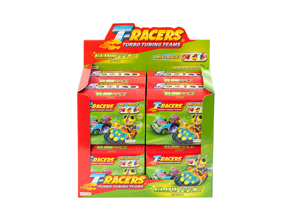 Glow Race T-racers Car & Racer | Auchan