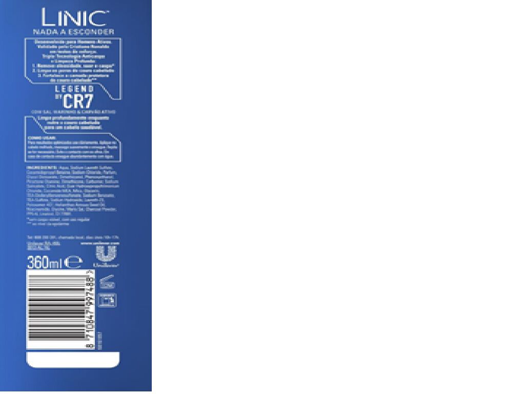 Champô Linic Anti-caspa Cr7 360ml | Auchan