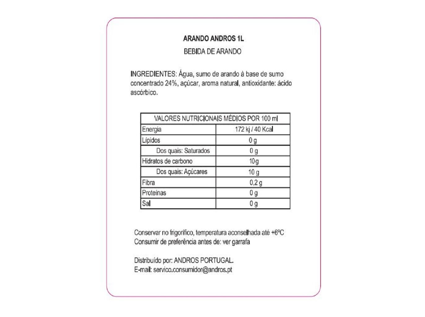 Sumo Andros Arando 1l | Auchan