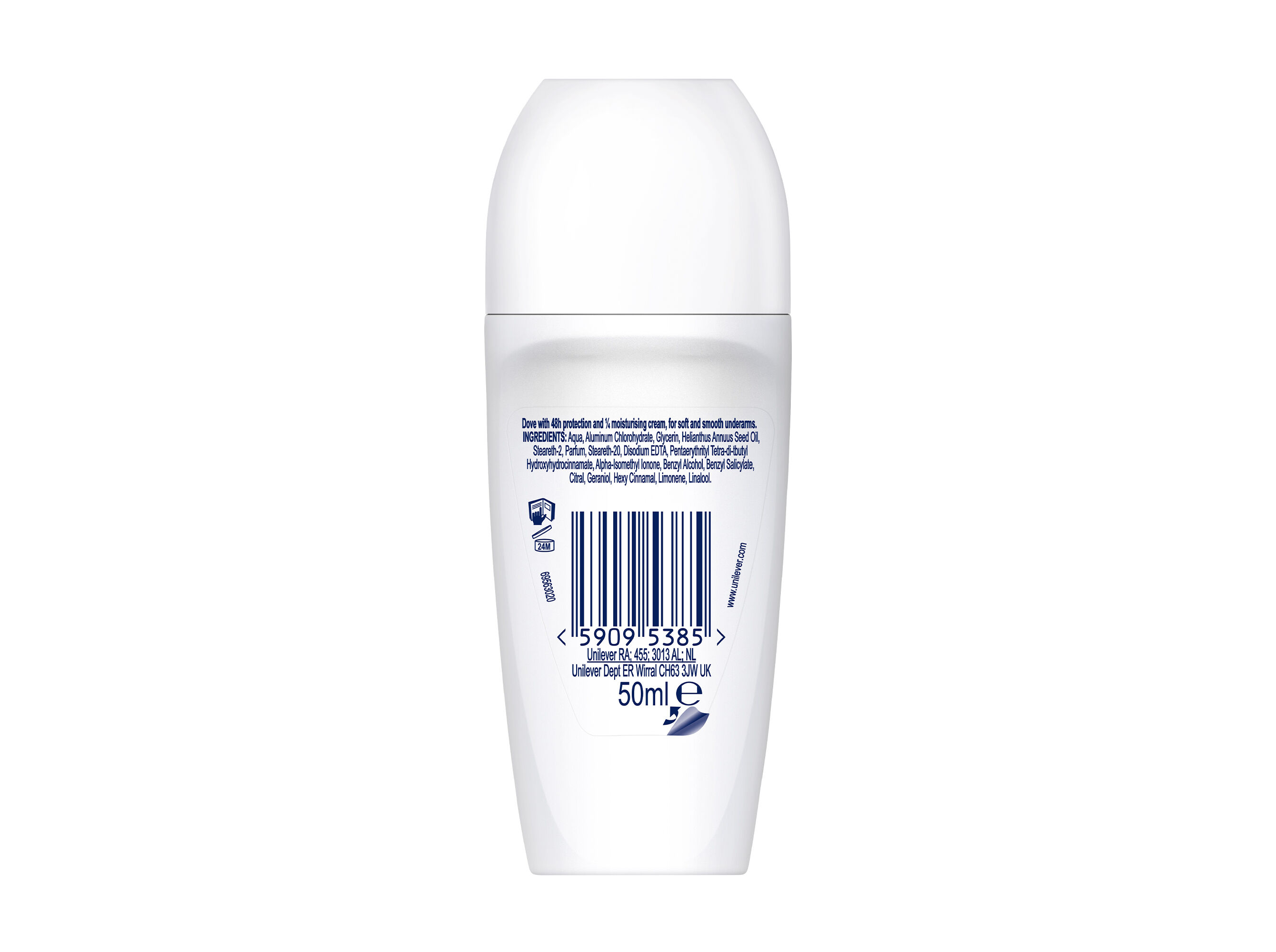 Deo Roll-on Dove Fresh 48h 50ml | Auchan