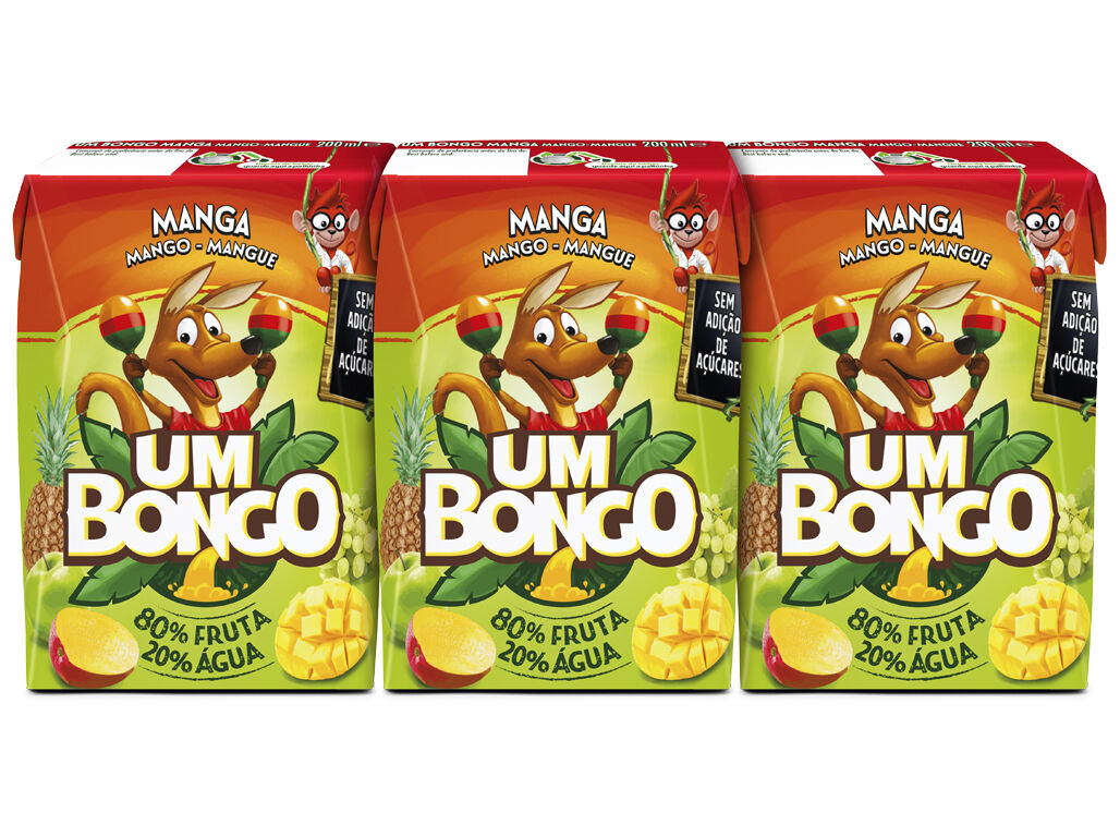 Néctar Um Bongo Manga 3x0.20l | Auchan