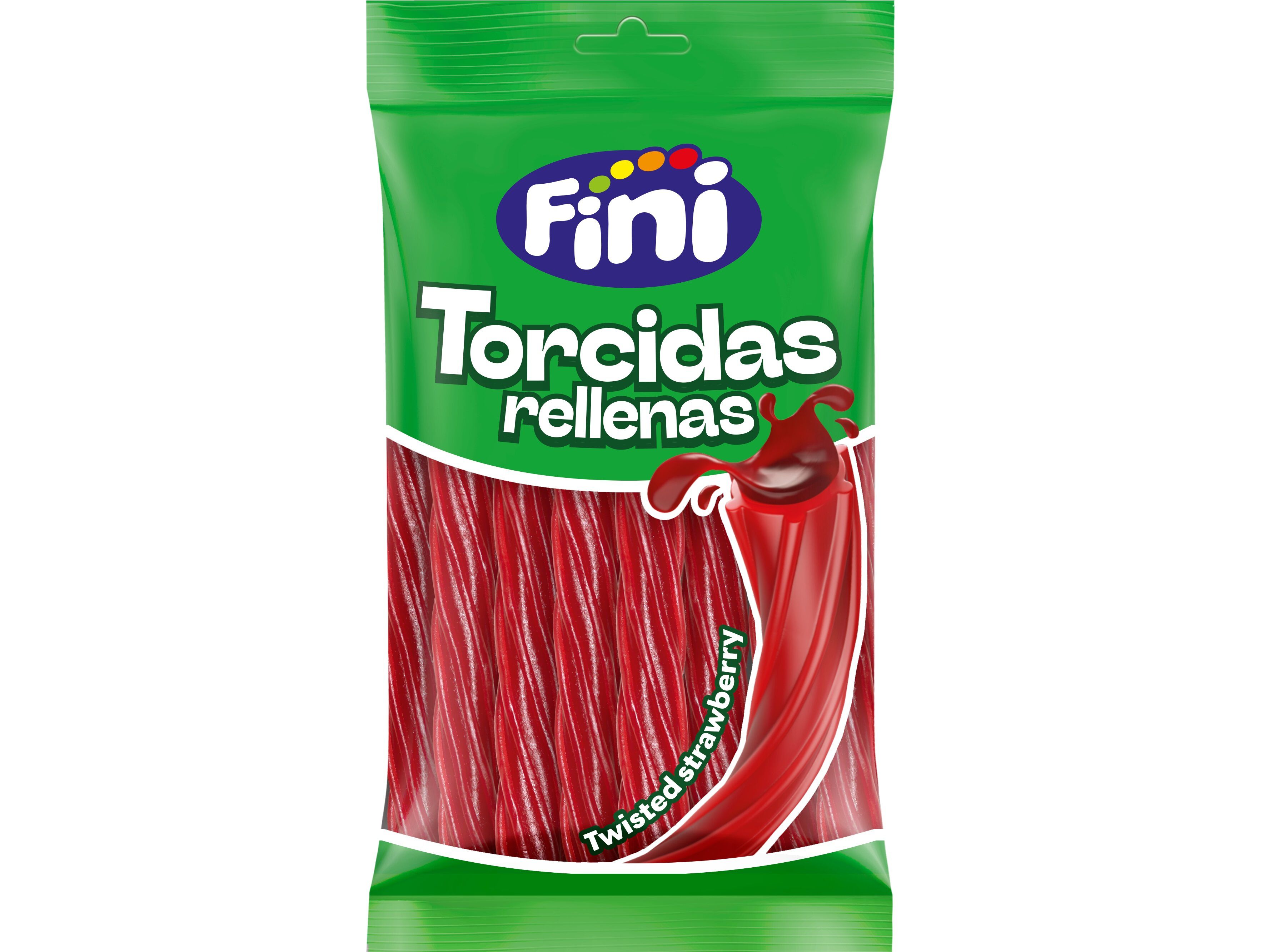 Gomas Fini Tubos Twisted Recheadas 125g | Auchan