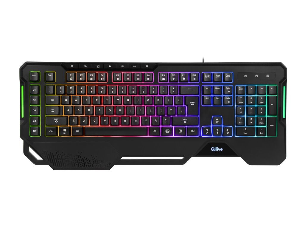 Teclado Basico Qilive 600091548 Gaming Q.3652 | Auchan