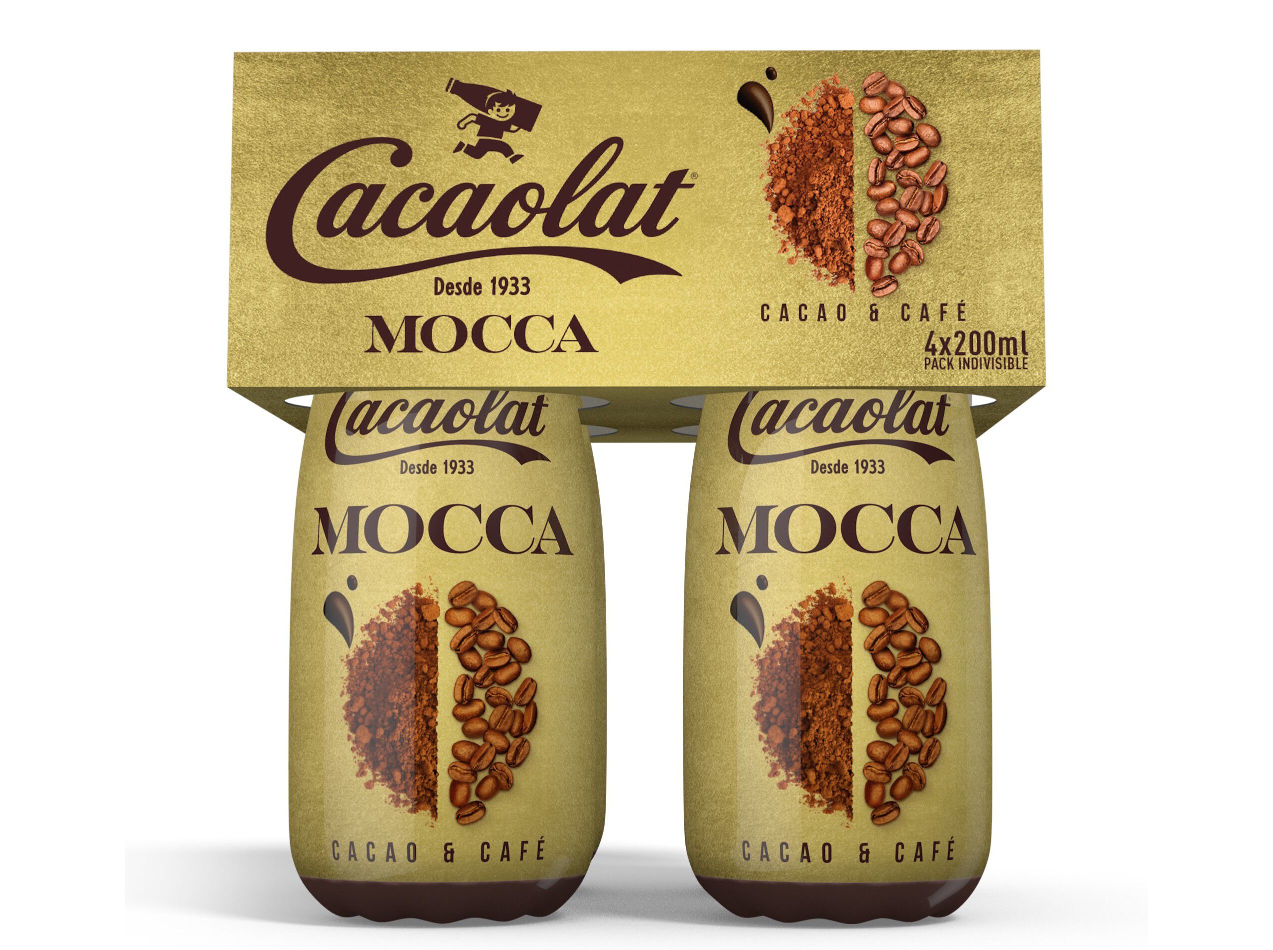 Leite Uht Cacaolat Mocca 4x200ml | Auchan