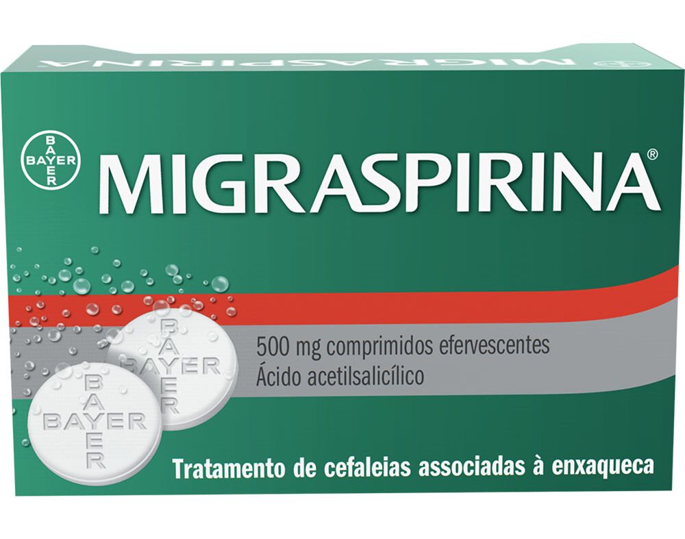 Comprimidos Migraspirina Efervescentes 500mg 12un | Auchan