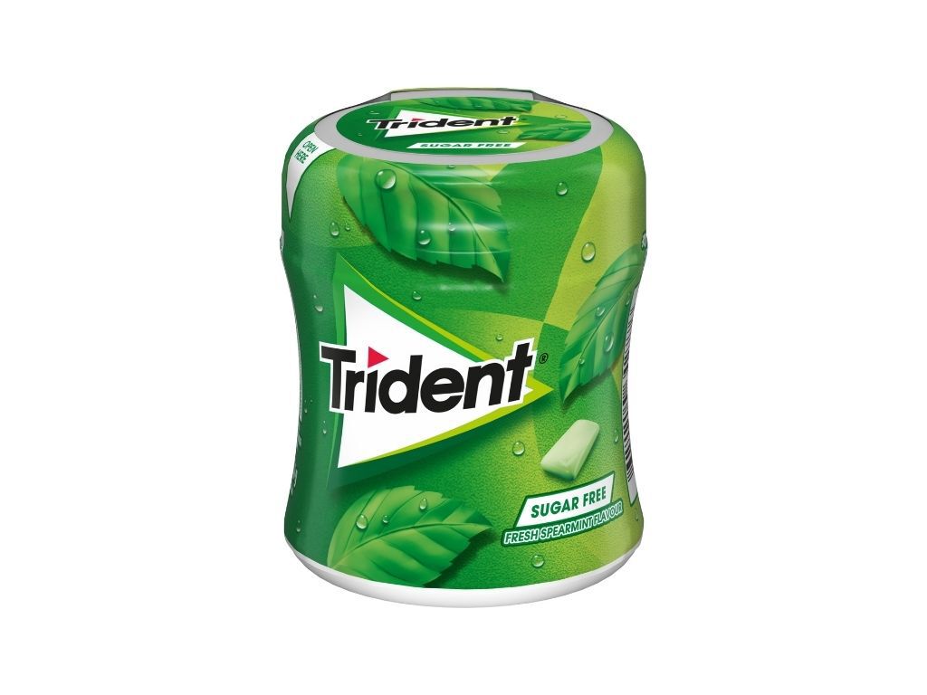 Pastilhas Trident Elásticas Bottle Spearmint 82.6g | Auchan