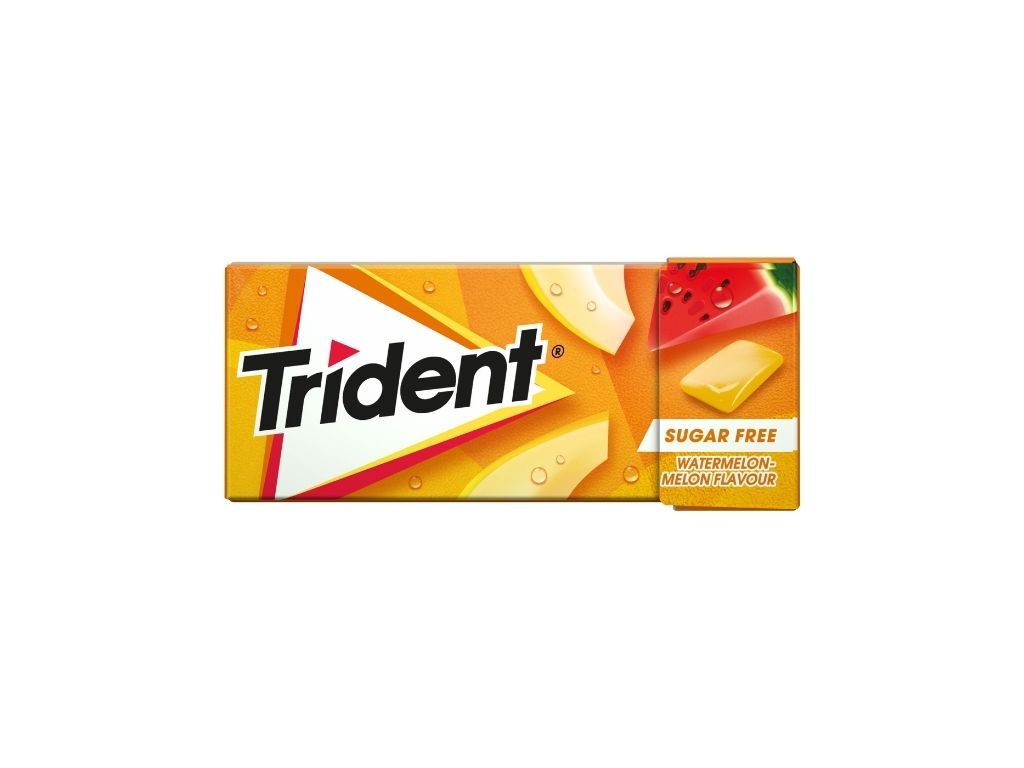 Pastilhas Trident Elásticas Melão Melancia 14.5g | Auchan