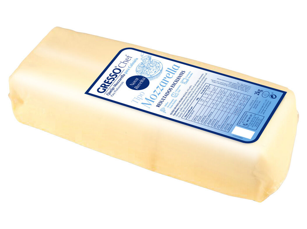 Queijo Tipo Mozzarela Gresso Barra Kg | Auchan