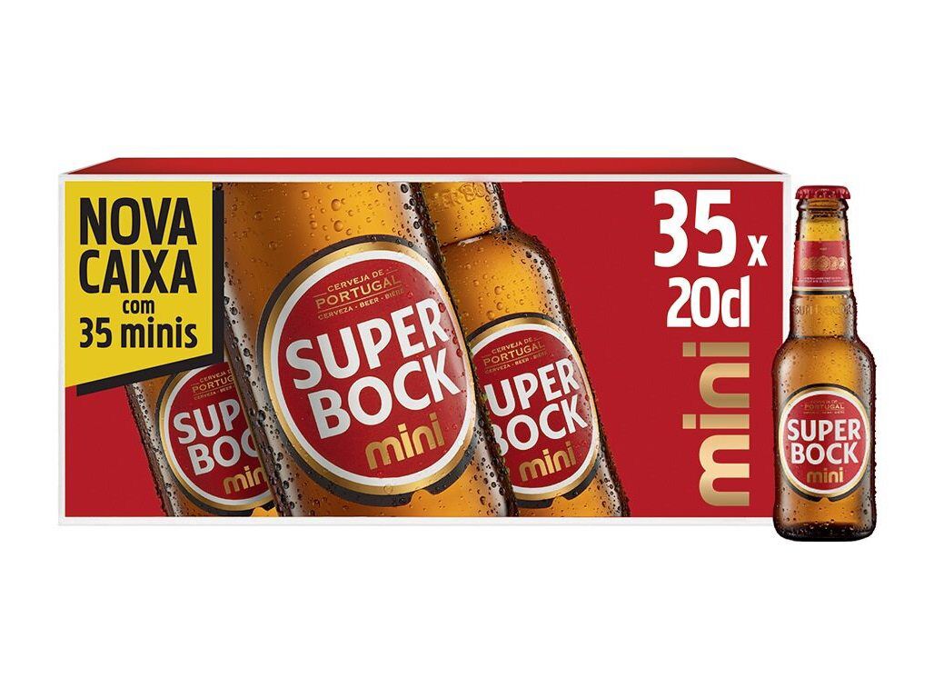 Cerveja Super Bock Tp 35x0.20l | Auchan