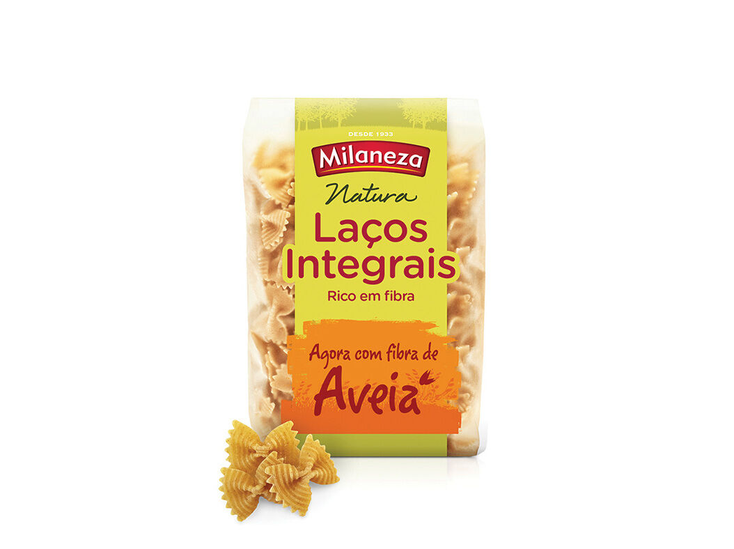 Massa Milaneza Laços Integrais Aveia 500g | Auchan