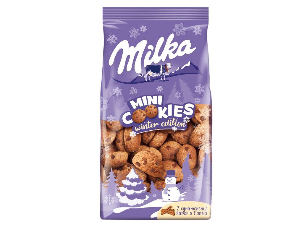 Bolachas Milka Mini Cookies Ed. Inverno 250g | Auchan