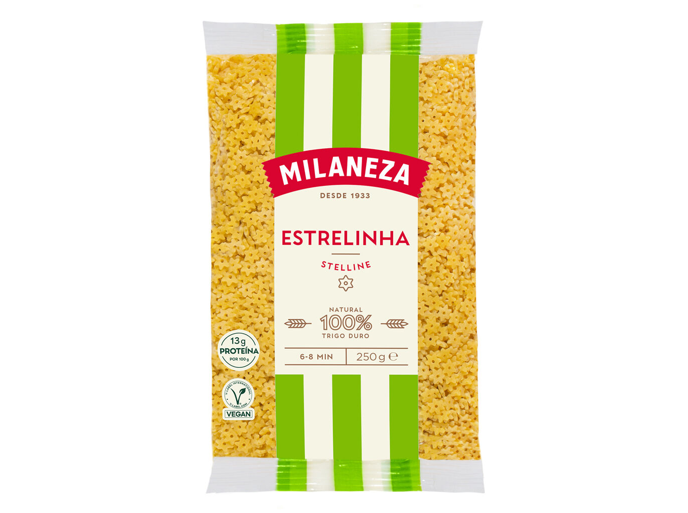 Massa Milaneza Estrelinha 250g | Auchan