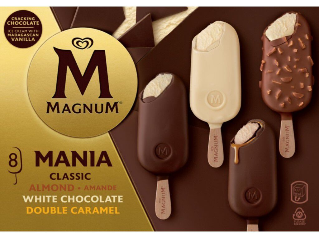 Gelado Magnum Multipack Sortidos 8x104ml | Auchan