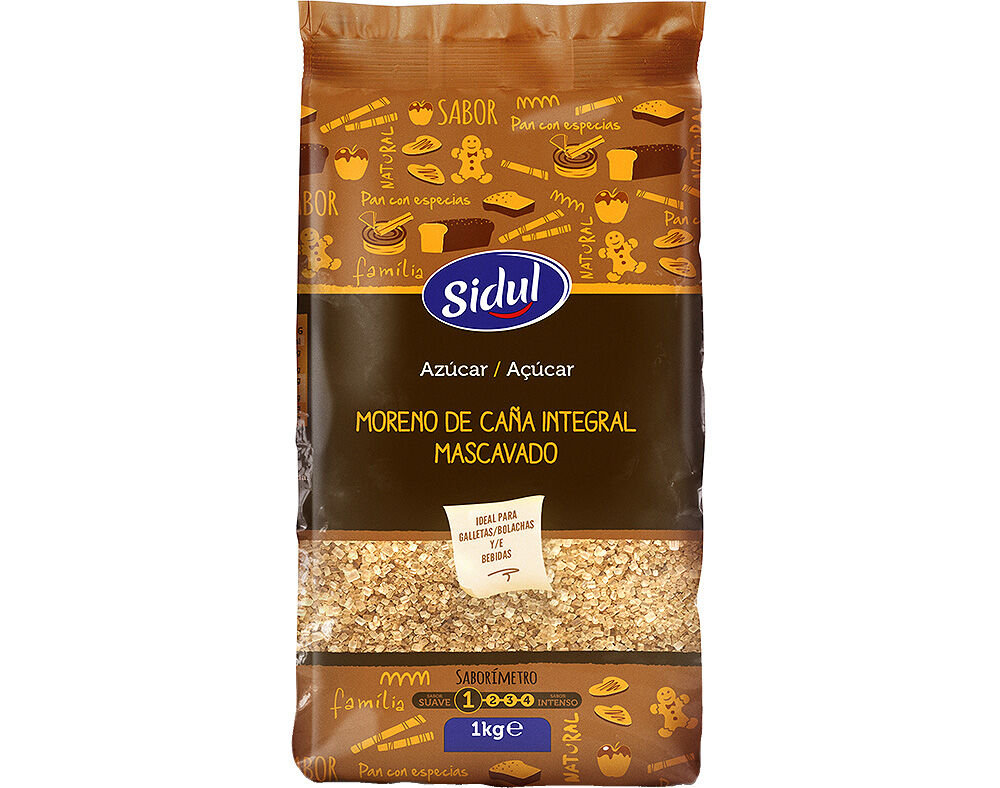 Açúcar Sidul Mascavado Integral 1kg | Auchan