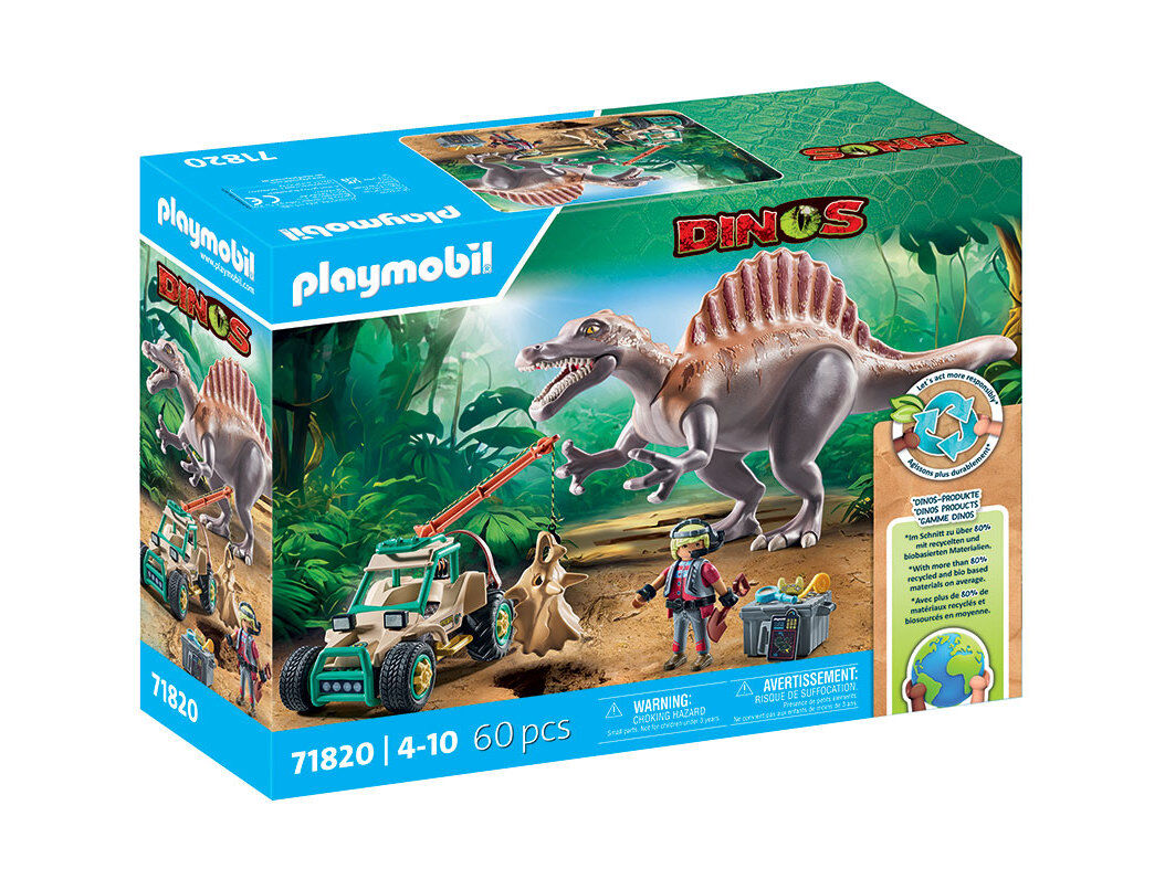 Ataque Do Spinossauro Playmobil | Auchan