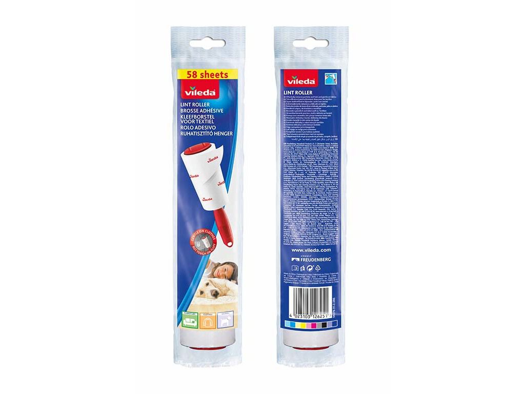Sistema Rolo Adesivo Vileda 58 Folhas | Auchan