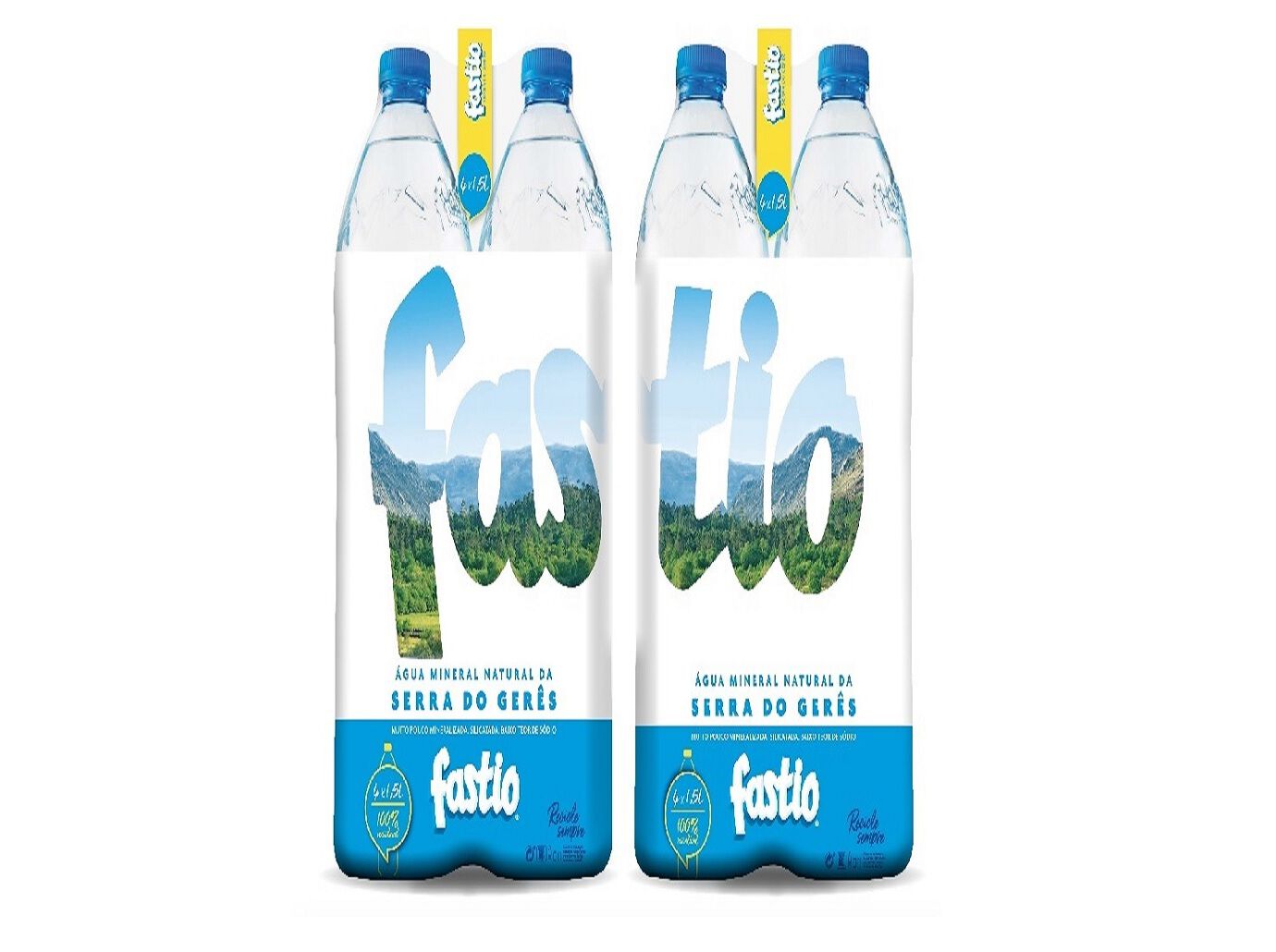 Água Fastio Mineral 4x1.5l | Auchan