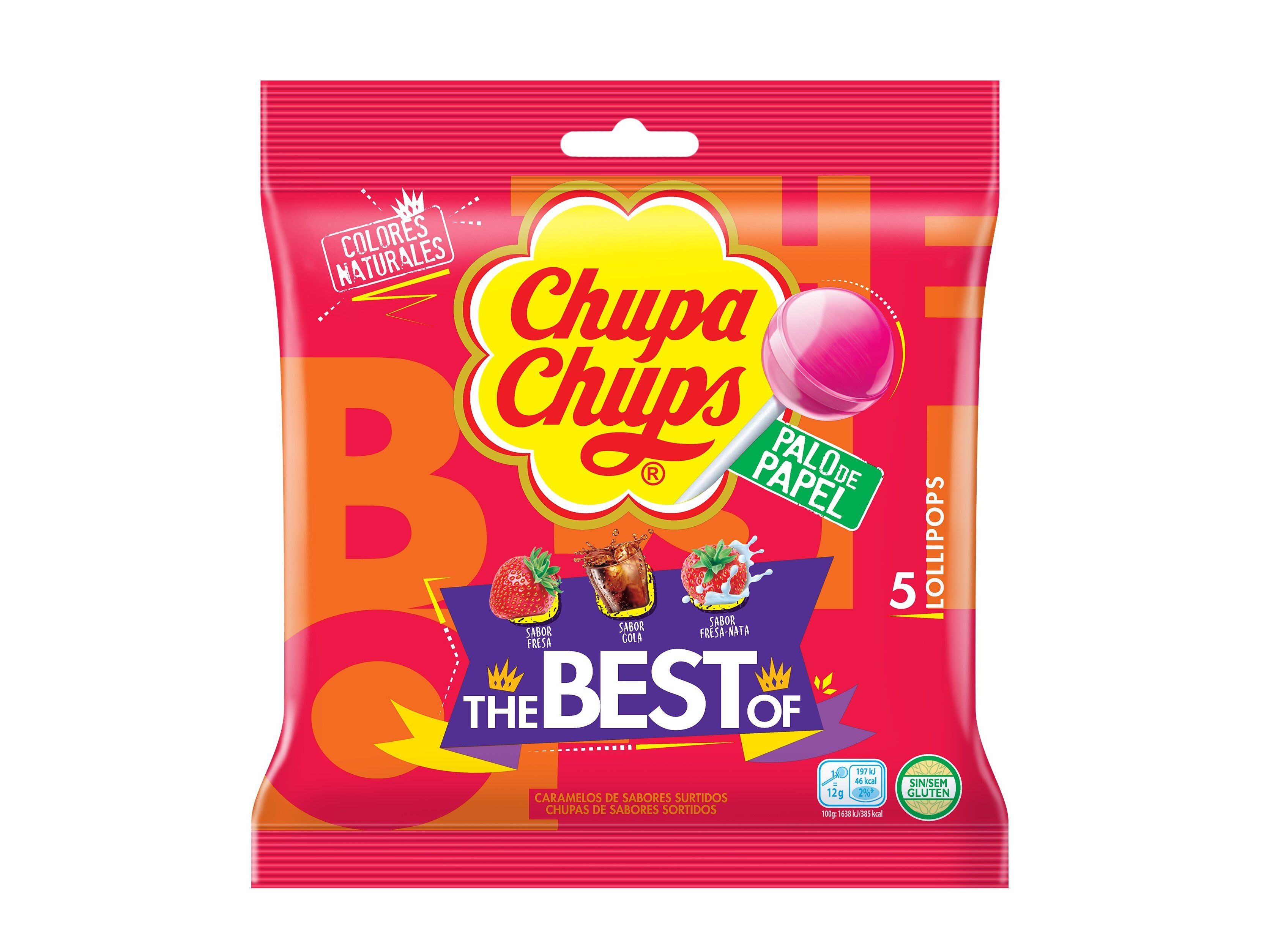 Chupas Chupa Chups Bolsa Best Of 60g | Auchan