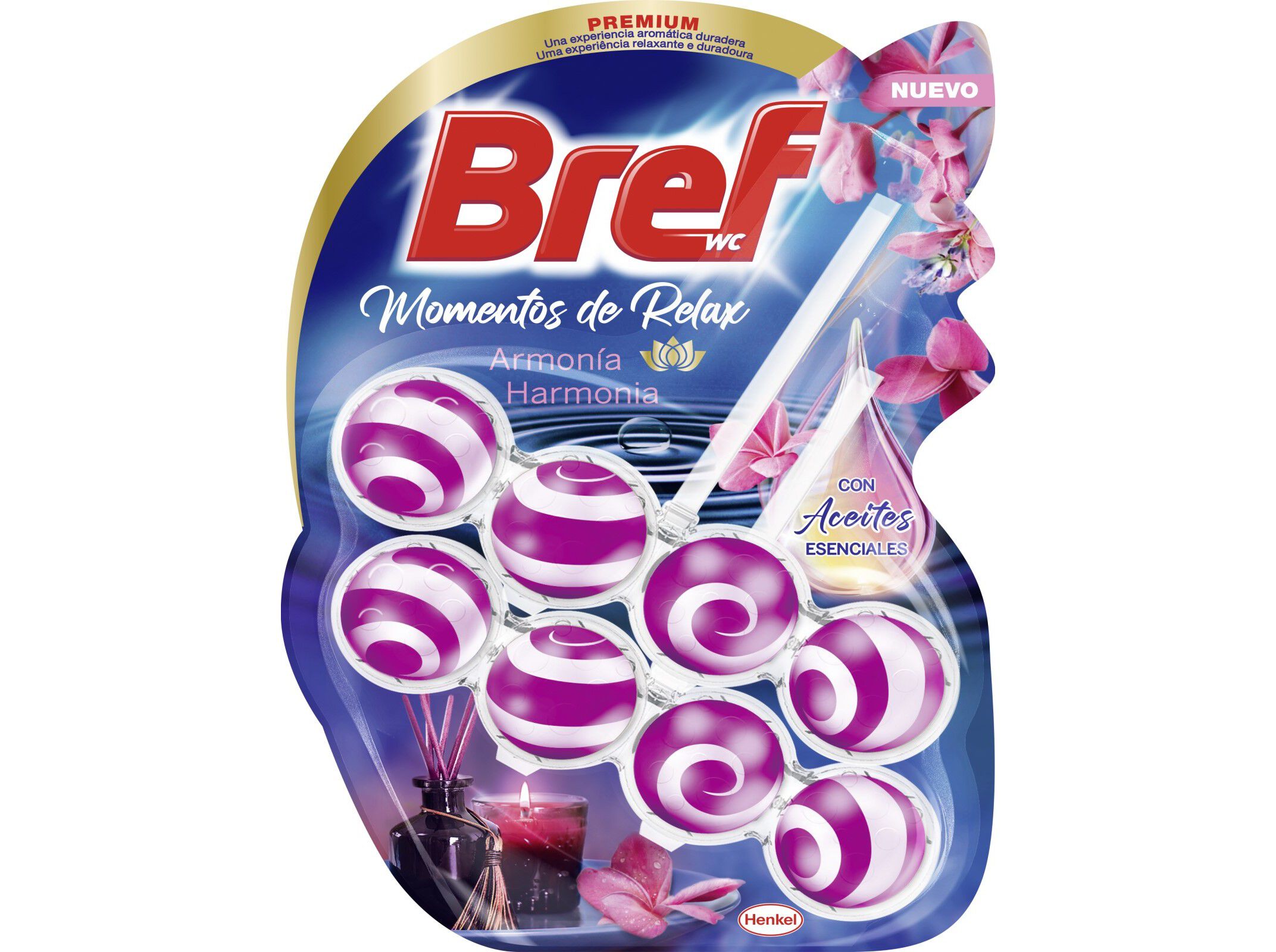 Bloco Sanitário Bref Sonasol Relax Harmonia 2 Un | Auchan