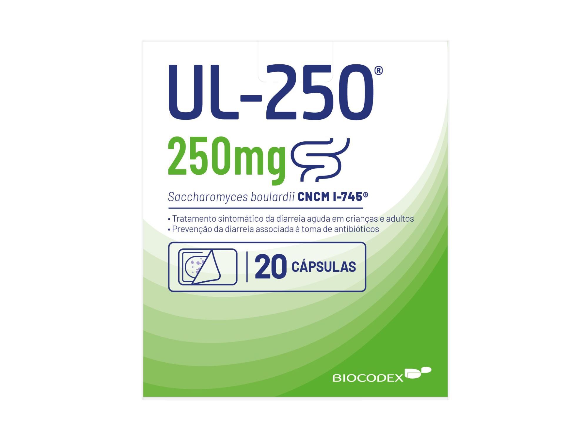 Cápsulas Ultra Levure 250mg 20un | Auchan