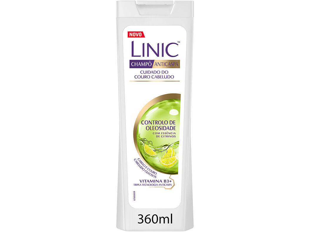 Champô Linic Anti-caspa Control De Oleosidade 360ml | Auchan