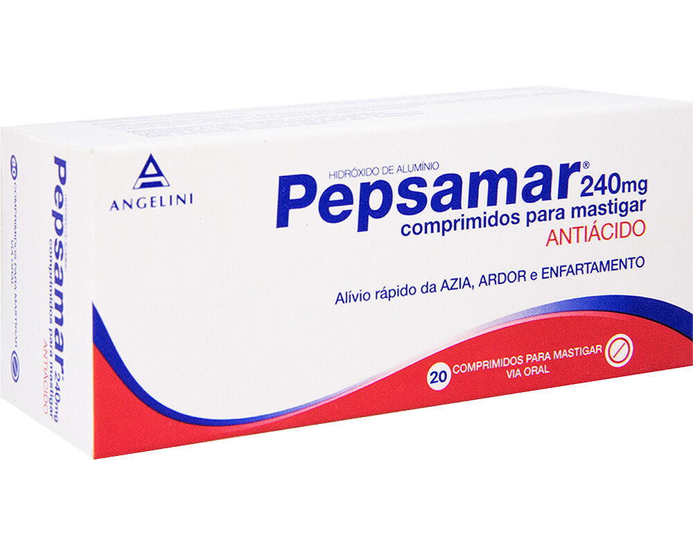 Comprimidos Pepsamar 240mg 20un | Auchan